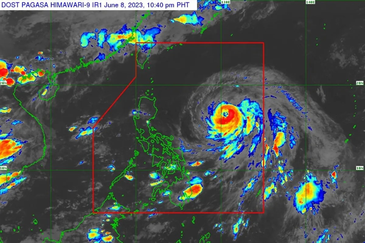 ‘Chedeng’ remains far from PH landmass as it intensifies further | ABS ...