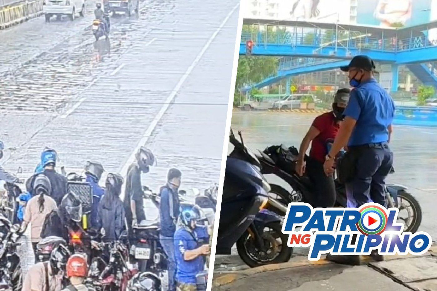 Patrol ng Pilipino: Matagal na pagsilong sa ilalim ng overpass ...