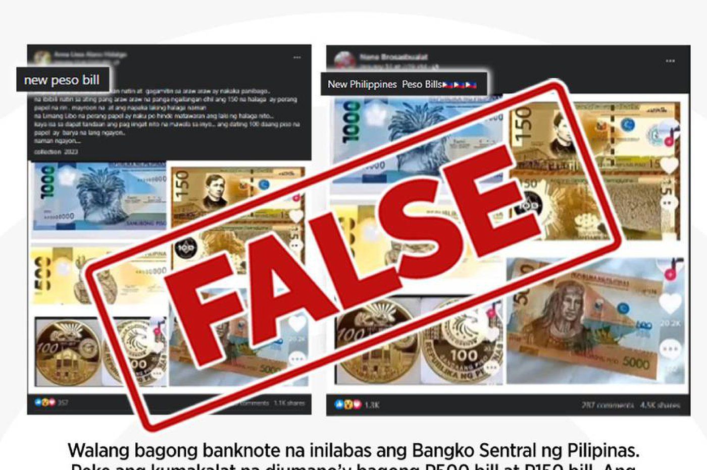 FACT CHECK: Hindi naglabas ang Bangko Sentral ng Pilipinas ng bagong ...