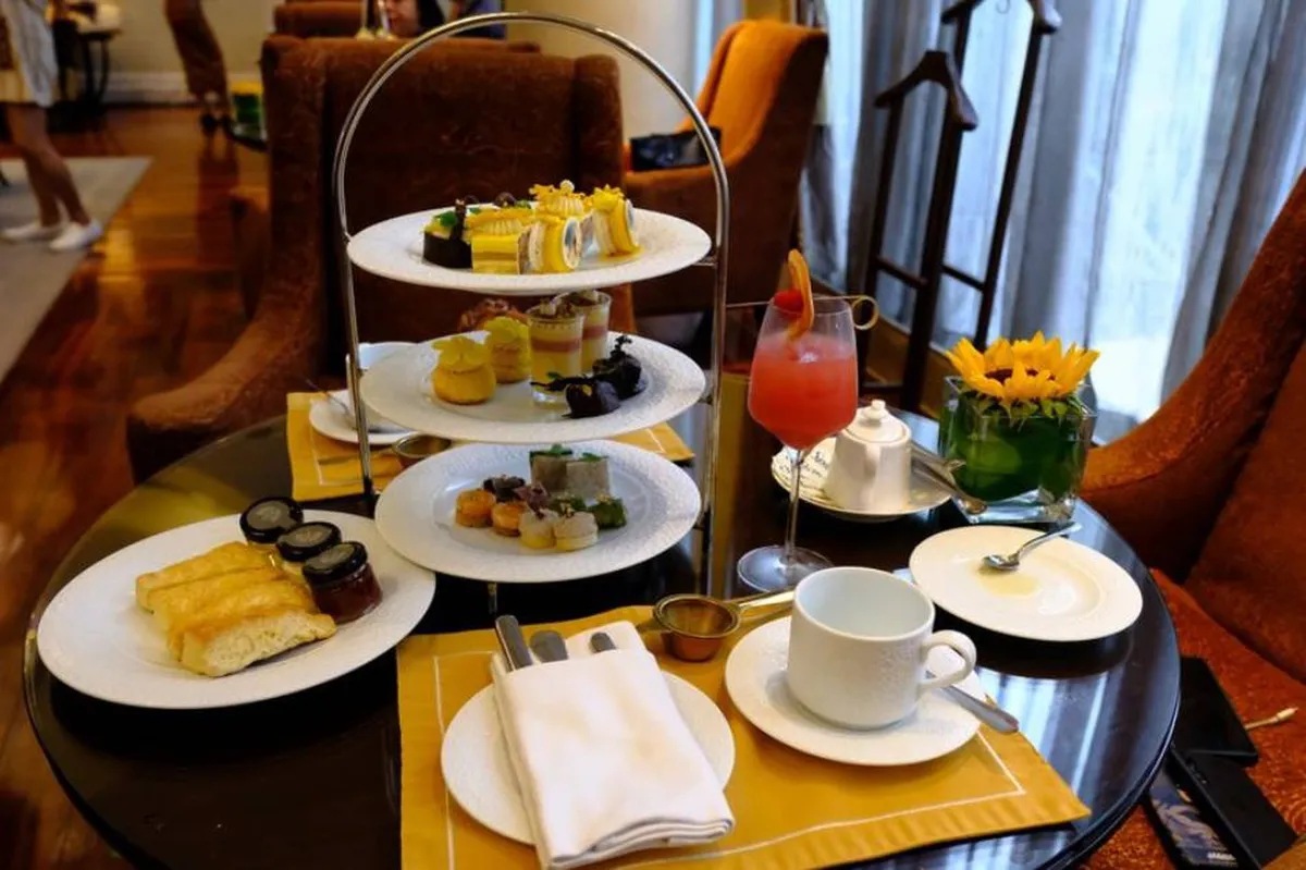 Raffles sweetens afternoon tea with honey from own bee farm | ABS-CBN ...