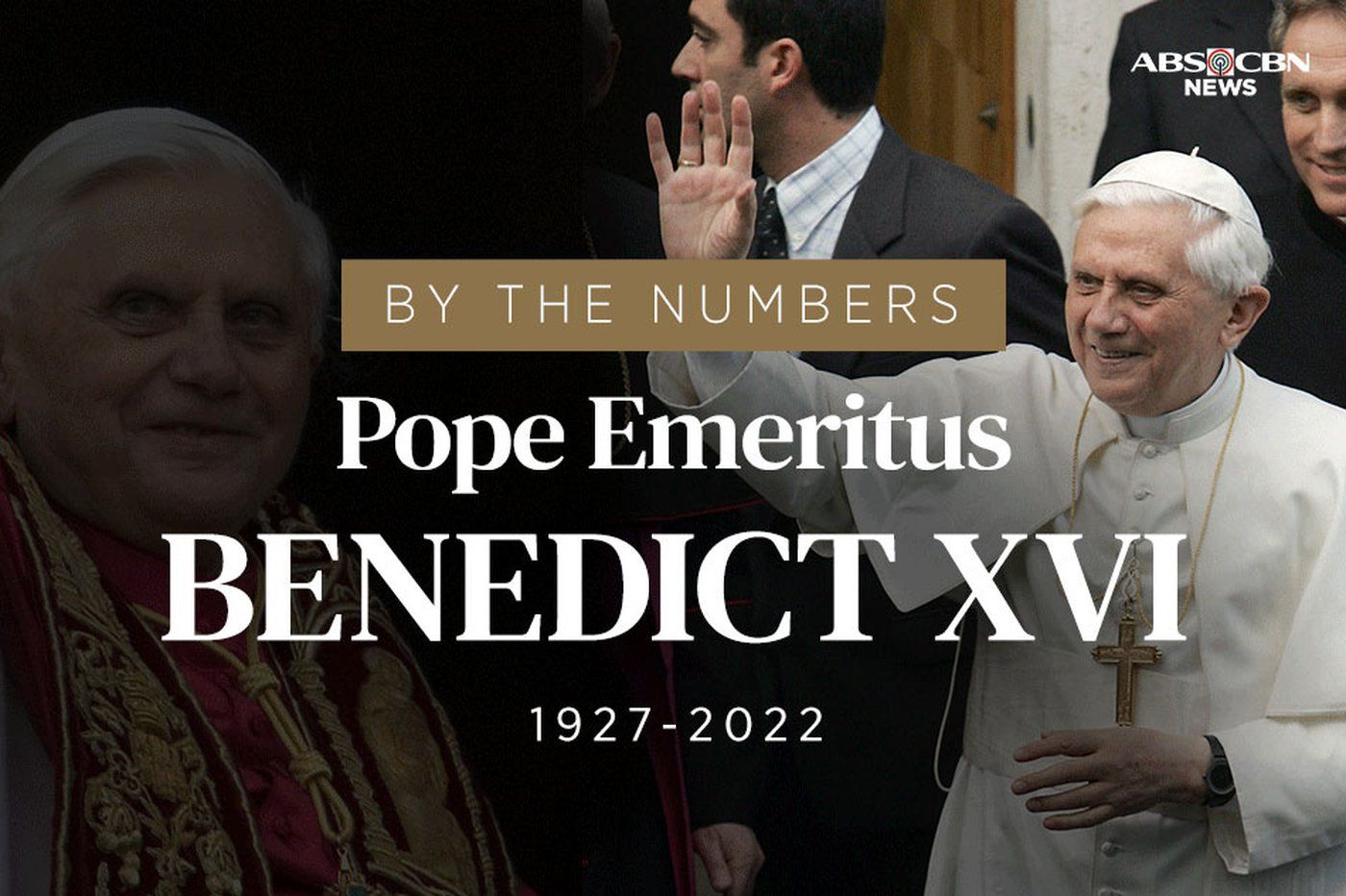 By the numbers: Pope Emeritus Benedict XVI | ABS-CBN