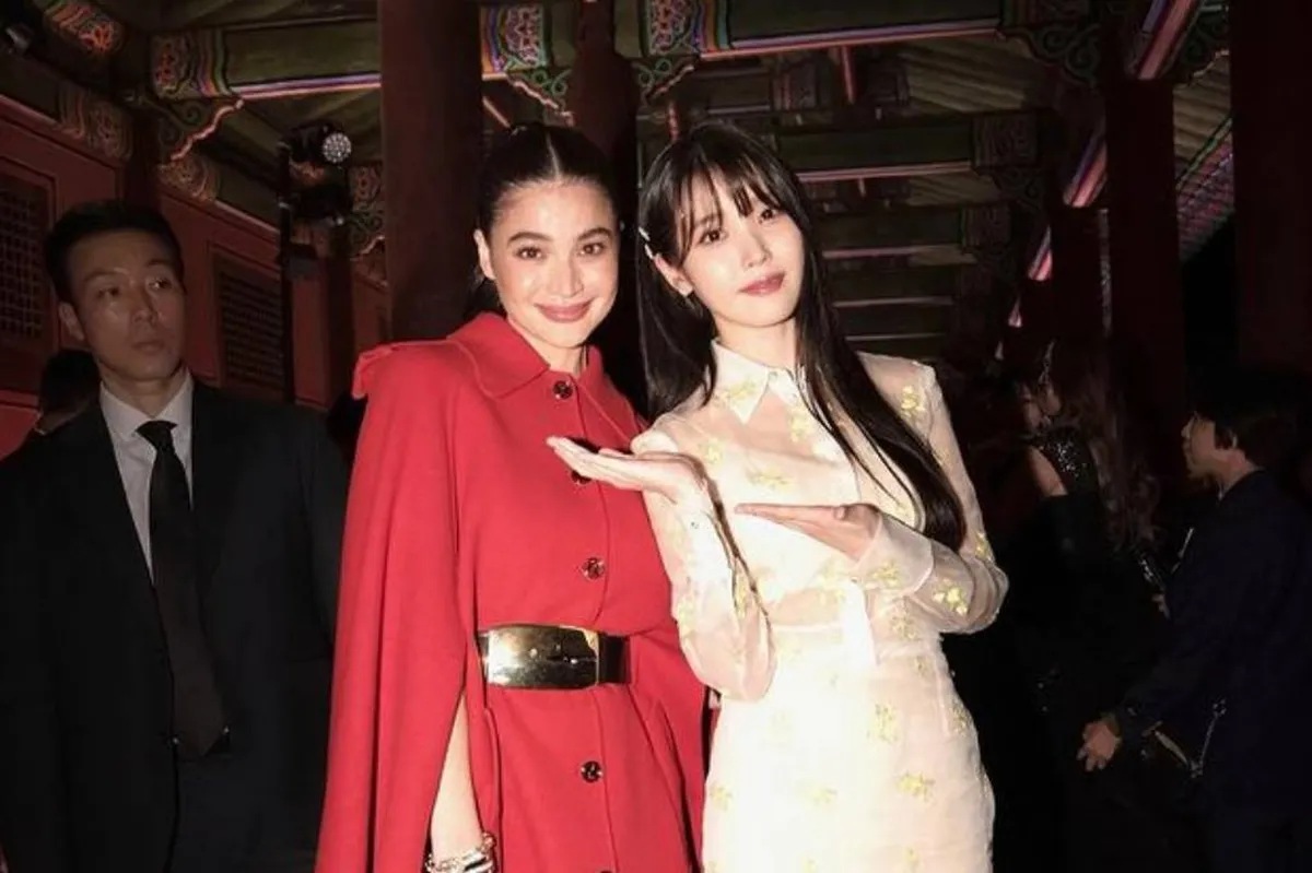 LOOK: Anne Curtis poses with Korean superstar IU. trends on Twitter ...