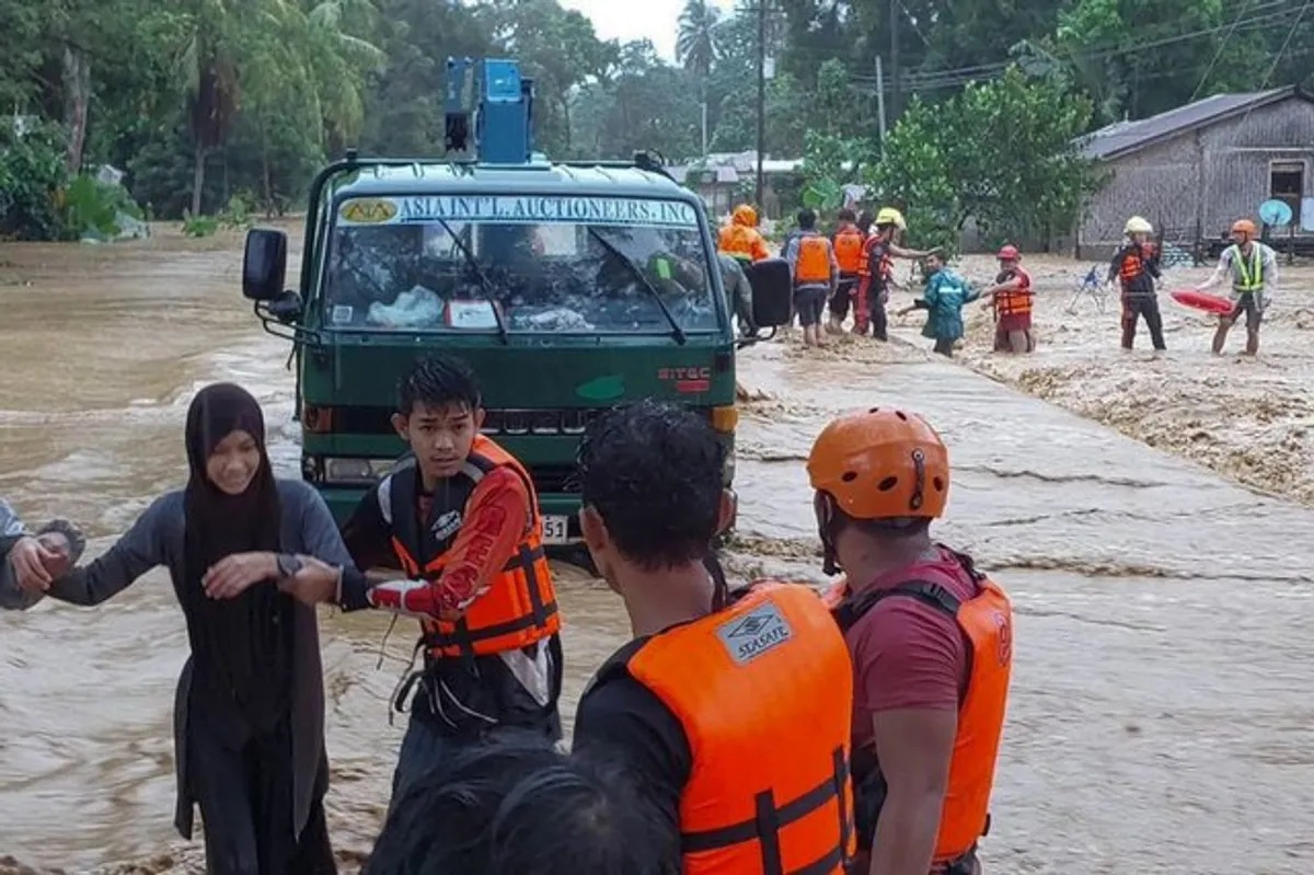 Flooding in Palawan due to LPA | ABS-CBN News