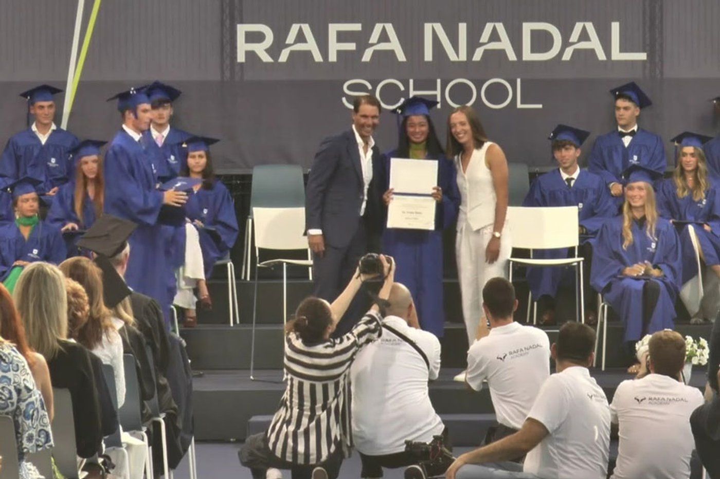 Alex Eala marks high school graduation with Rafael Nadal, Iga Swiatek ...