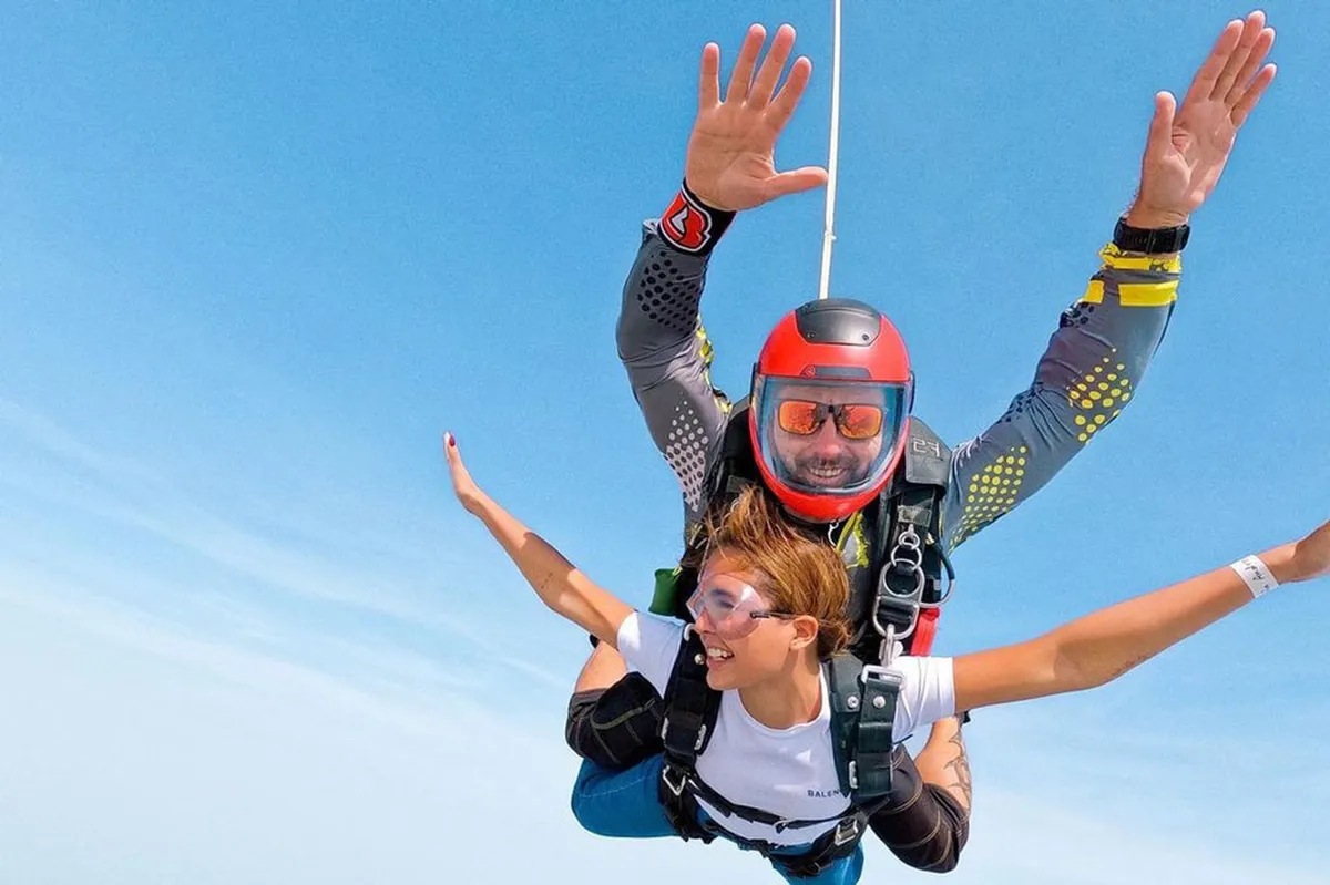 LOOK: Sofia Andres ticks off skydiving from her bucket list | ABS-CBN Entertainment