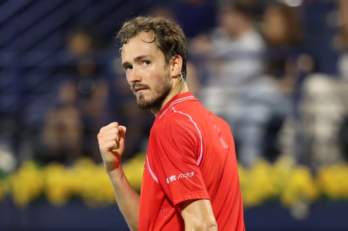 Tennis: Medvedev wins in Dubai for third title in three weeks | ABS-CBN ...