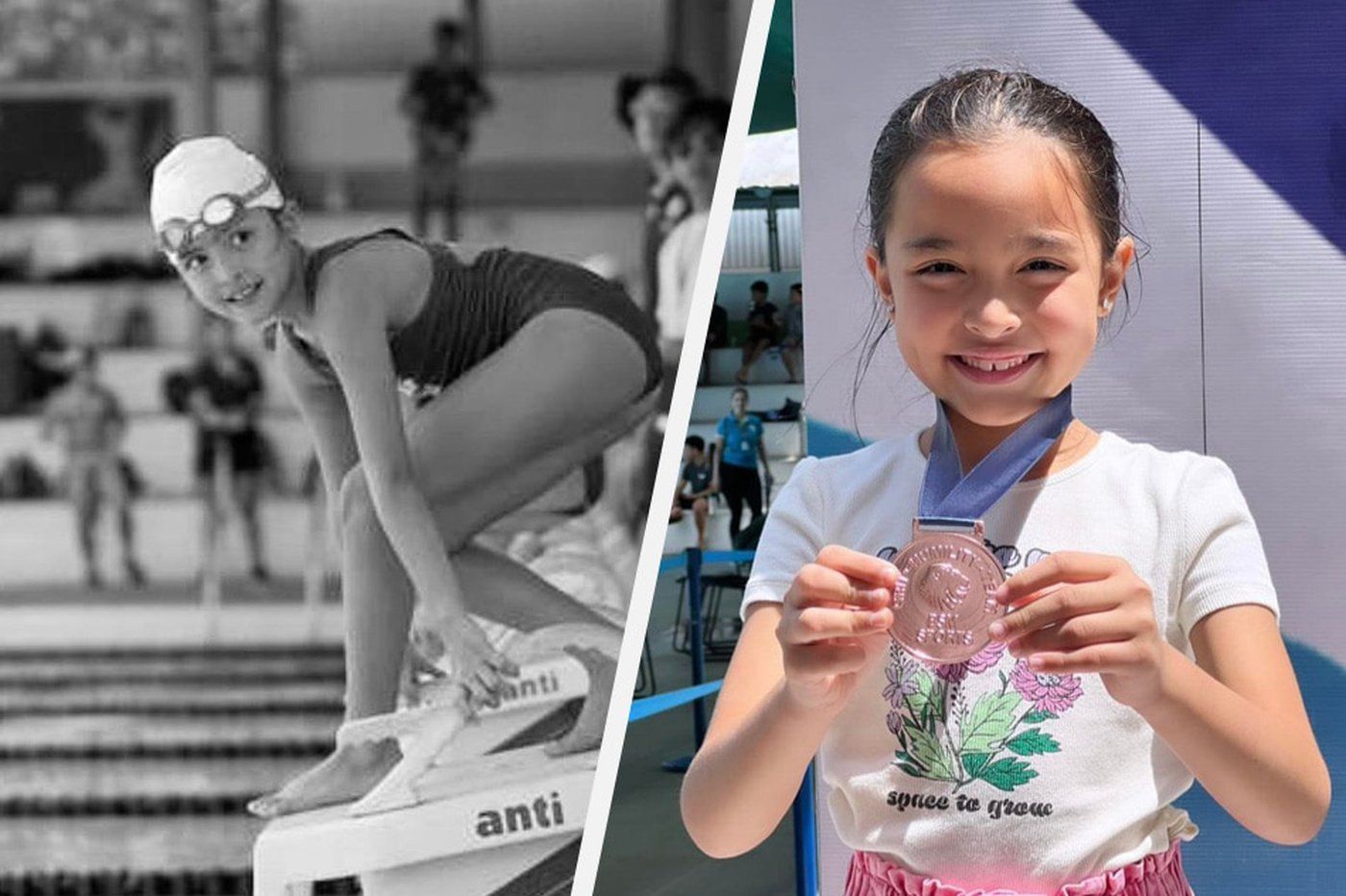 Marian Rivera proud of daughter Zia's swimming medal | ABS-CBN ...
