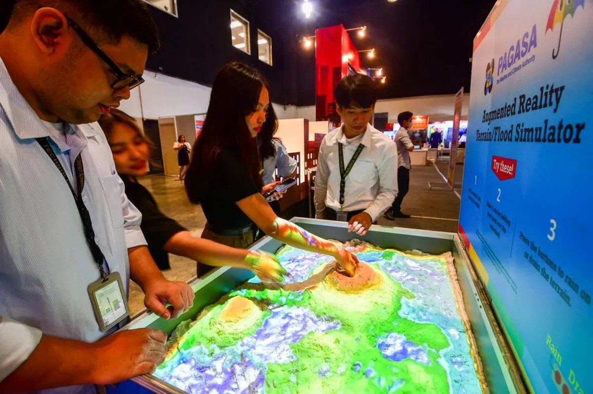 Studying flood and terrain in augmented reality | ABS-CBN News