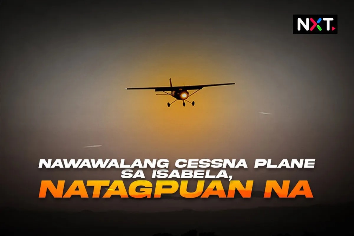 Nawawalang Cessna plane sa Isabela, natagpuan na | ABS-CBN News
