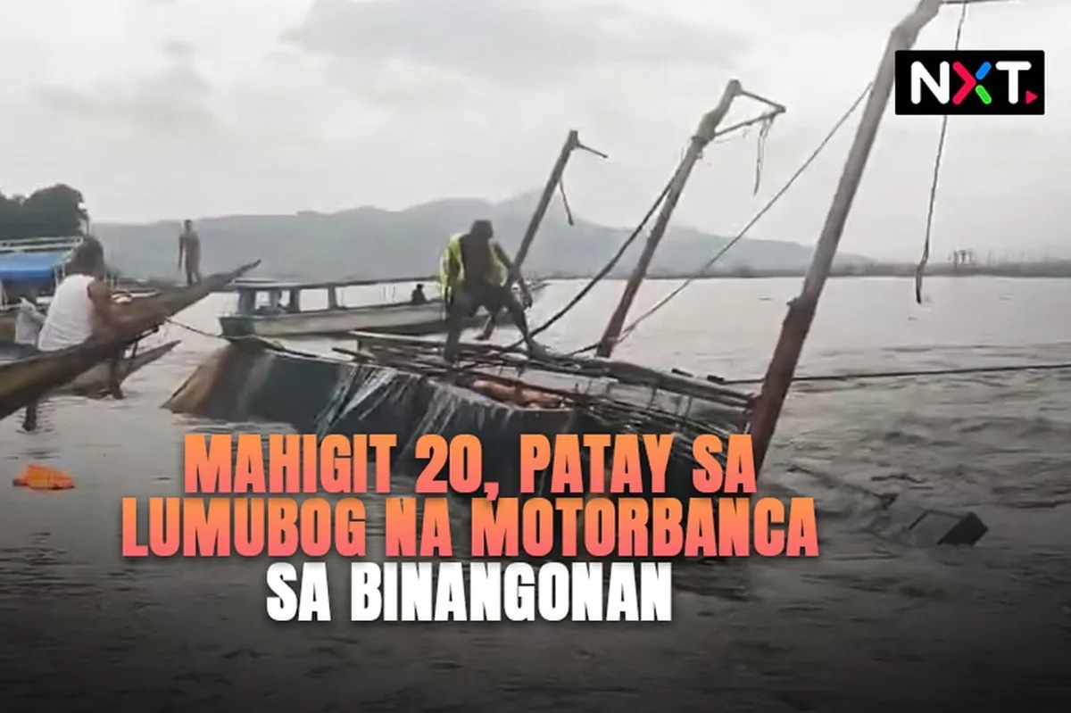 Mahigit 20, patay sa lumubog na motorbanca sa Binangonan | ABS-CBN News