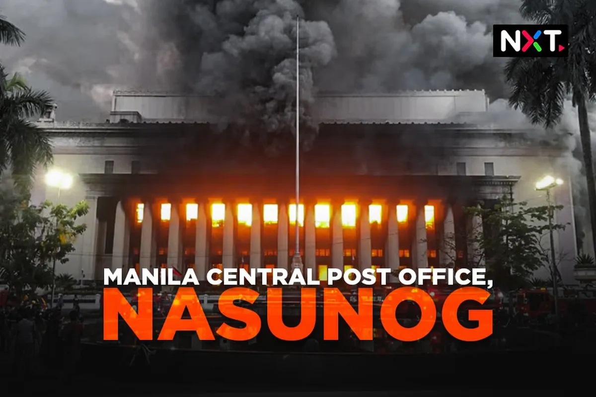 Manila Central Post Office, nasunog | ABS-CBN News