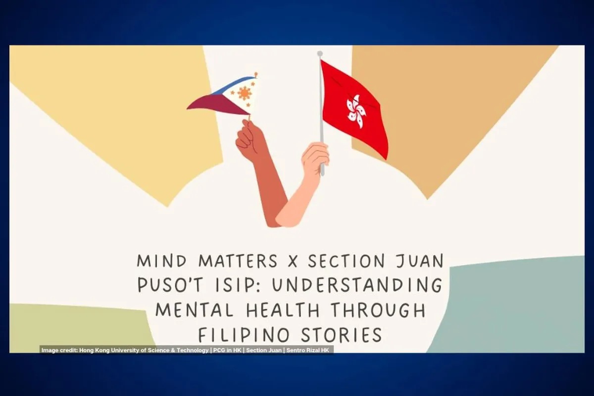 Kabataang Pilipino sa HK inaanyayahan sa mental health workshop series ...