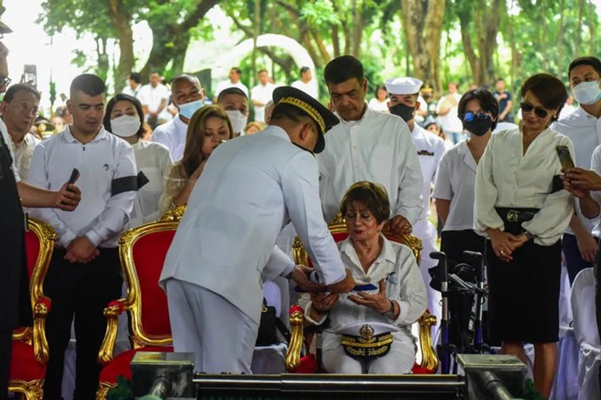 Icon of patriotism Senator Biazon laid to rest | ABS-CBN News