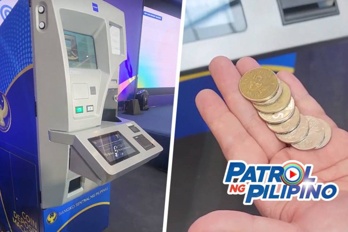 Patrol ng Pilipino: Coin Deposit Machines ng BSP, paano ba gamitin ...