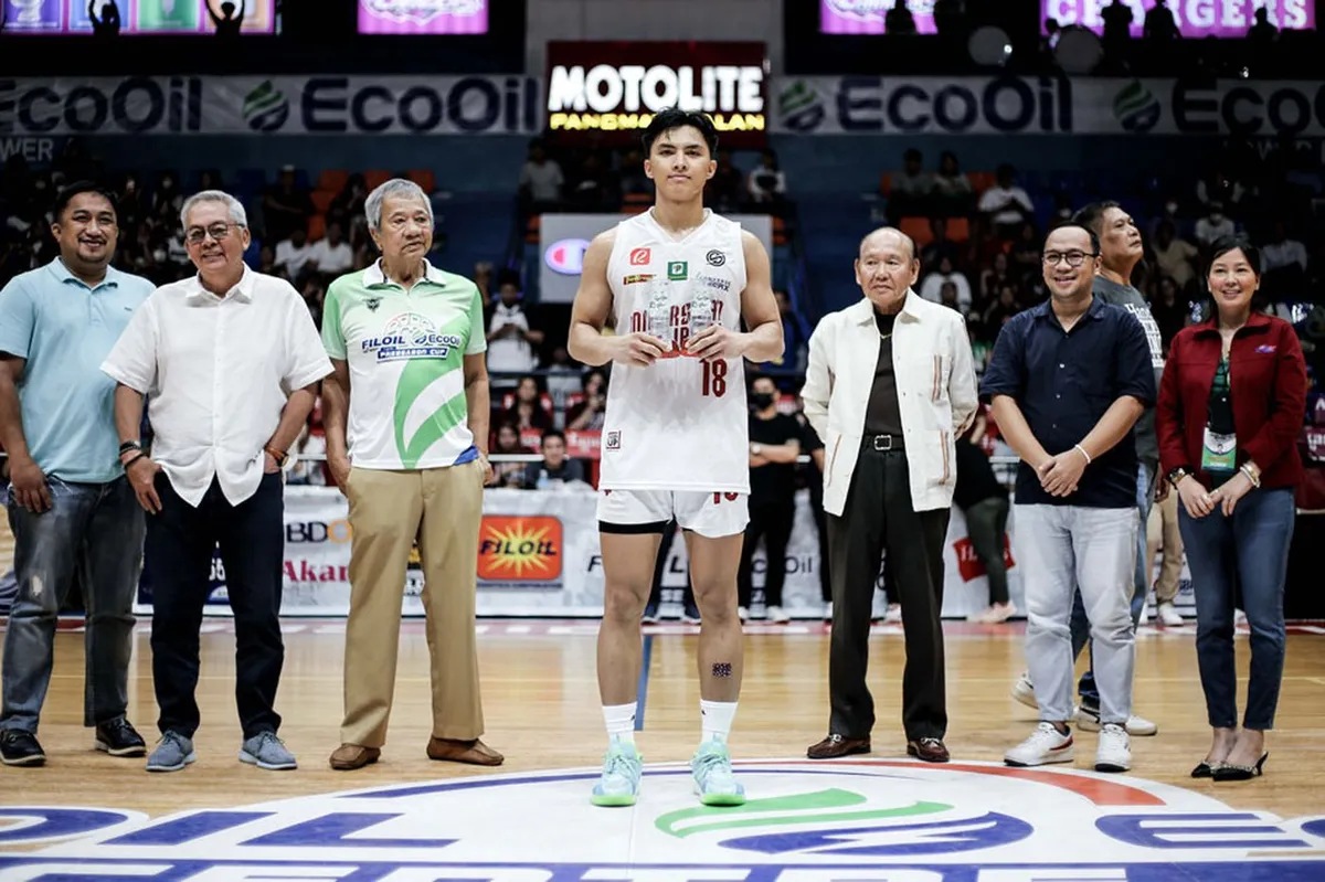 UP's Harold Alarcon hailed as 2023 FilOil MVP | ABS-CBN Sports