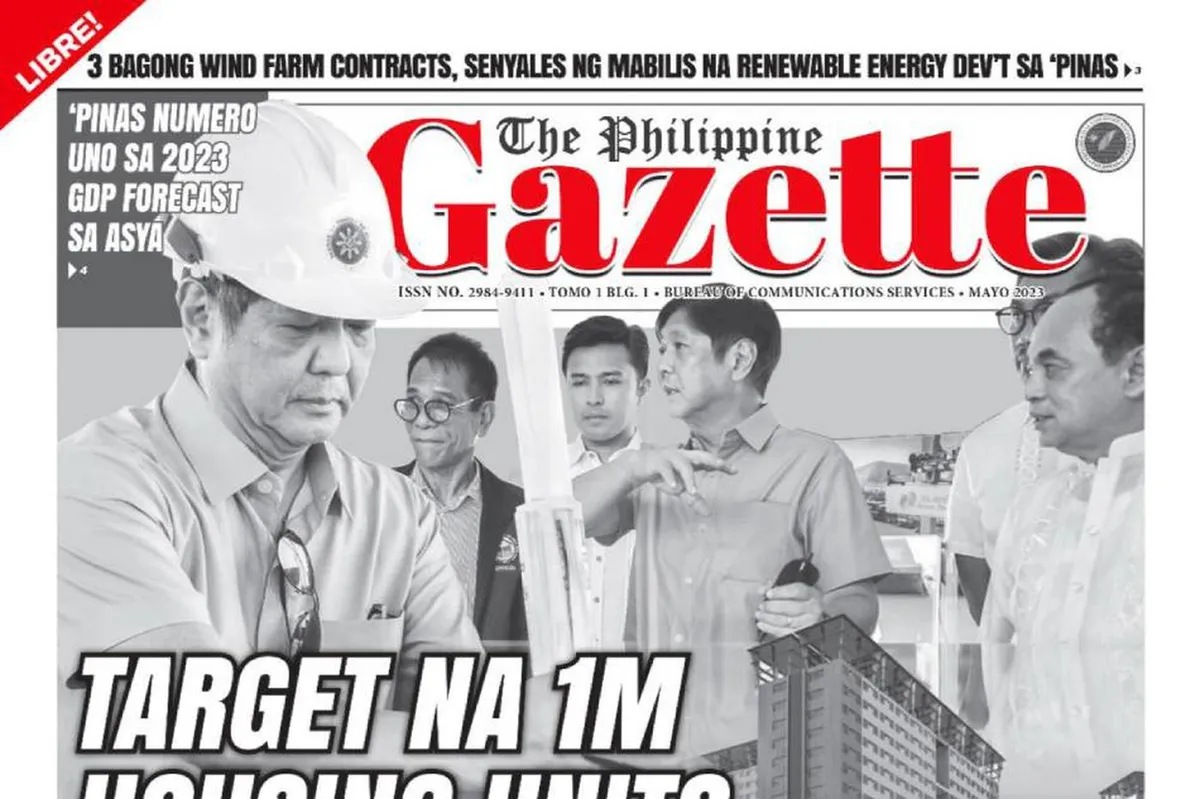 Palace launches free newspaper 'The Philippine Gazette' | ABS-CBN News