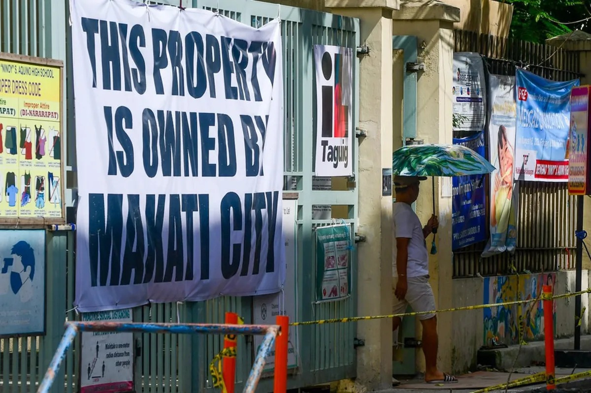 Center of land dispute between Makati and Taguig | ABS-CBN News