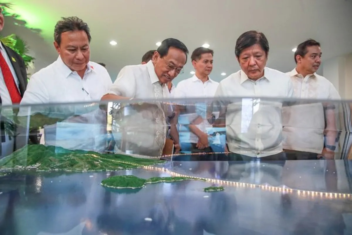 Marcos launches construction of Bataan-Cavite bridge | ABS-CBN News