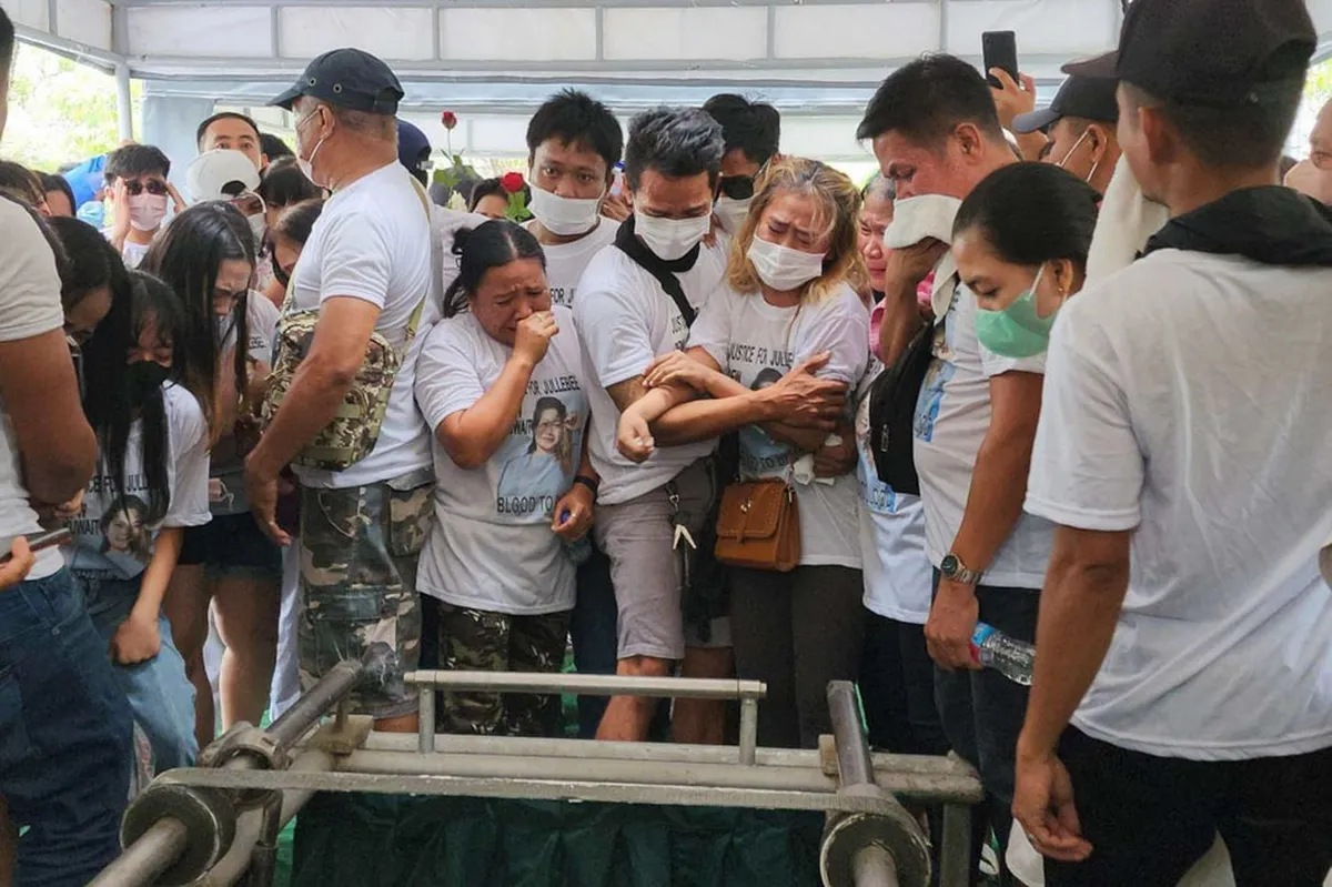 Slain migrant worker Ranara laid to rest; family seeks justice | ABS ...