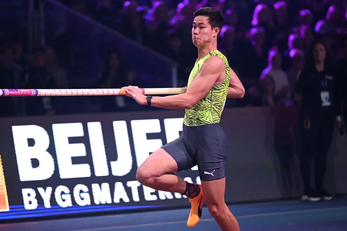 EJ Obiena staying locked in after record-breaking feat | ABS-CBN Sports