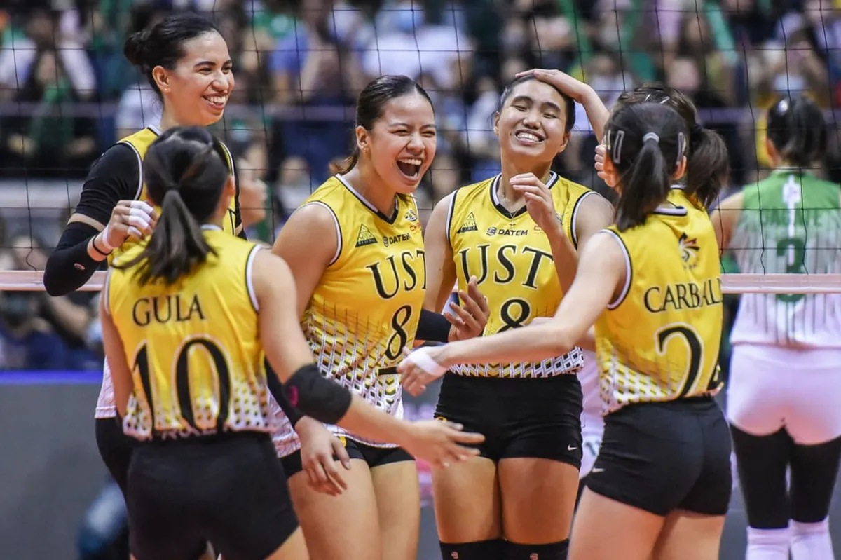 UAAP: Laure takes charge as UST hands La Salle its first loss in women's volleyball | ABS-CBN Sports