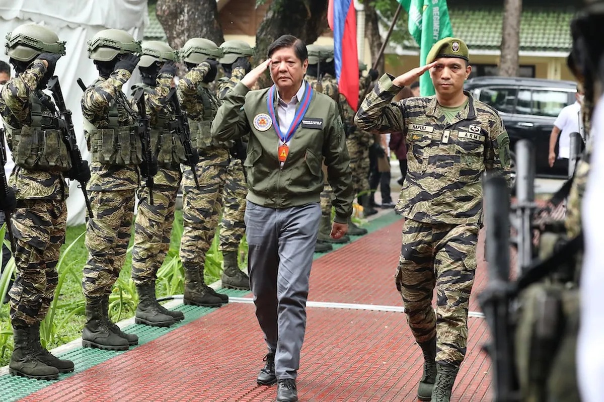 Marcos assures support for Army special forces on 61st anniversary | ABS-CBN News
