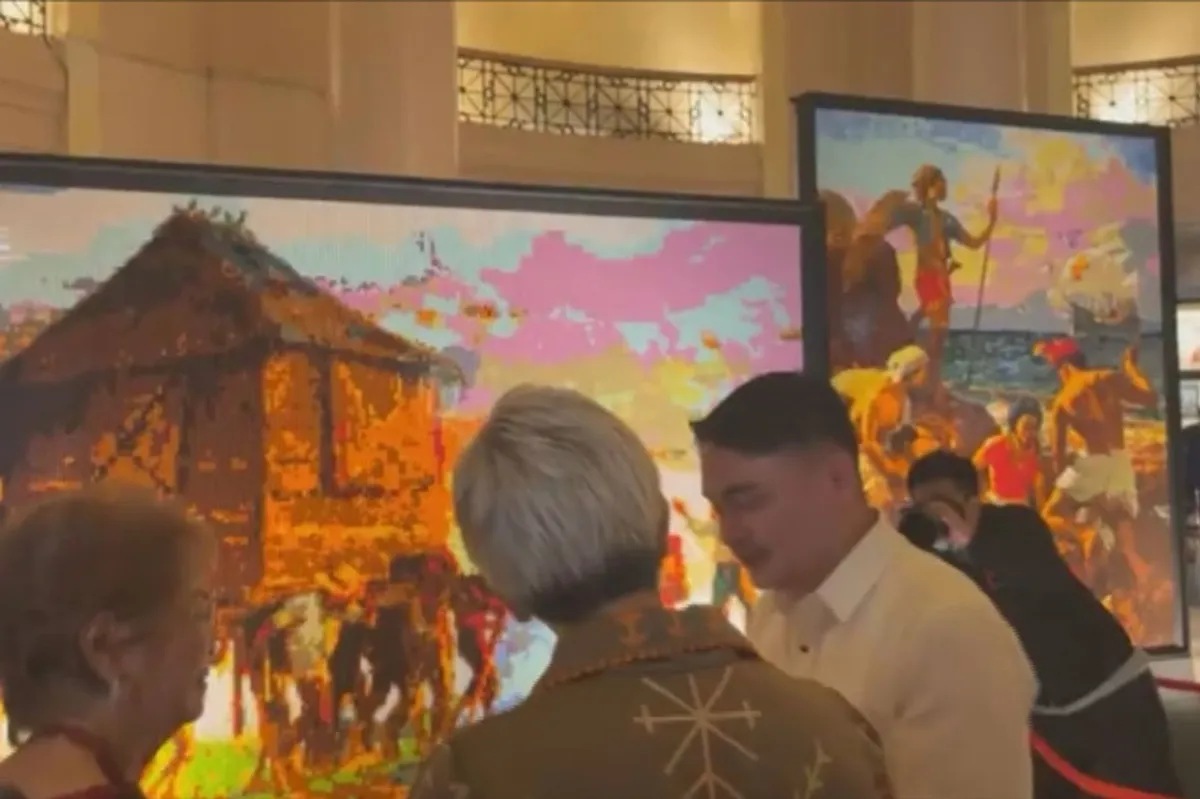Lego mosaic art ng mga obra ni Amorsolo, tampok sa exhibit | ABS-CBN Lifestyle