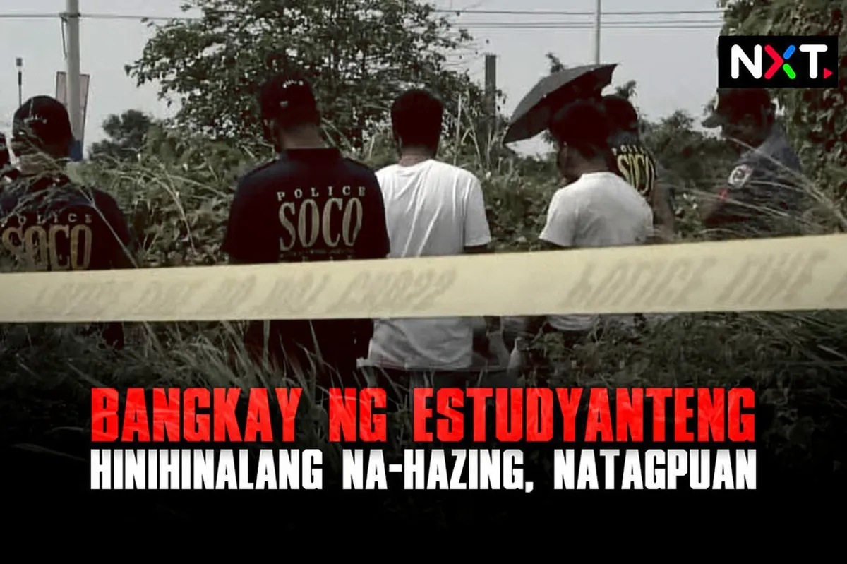 Bangkay ng estudyanteng hinihinalang na-hazing, natagpuan | ABS-CBN News Bangkay ng estudyanteng hinihinalang na-hazing, natagpuan | ABS-CBN News