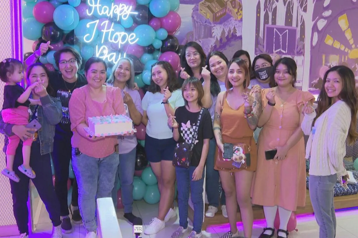 Ilang Pinoy BTS fans nagsama para ipagdiwang ang birthday ni J-Hope ...