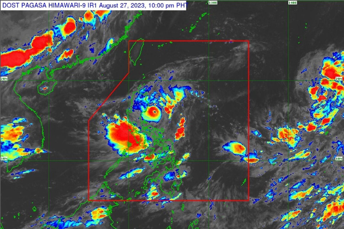 ‘Goring’ maintains strength, starts loop-like movement over Philippine Sea | ABS-CBN News