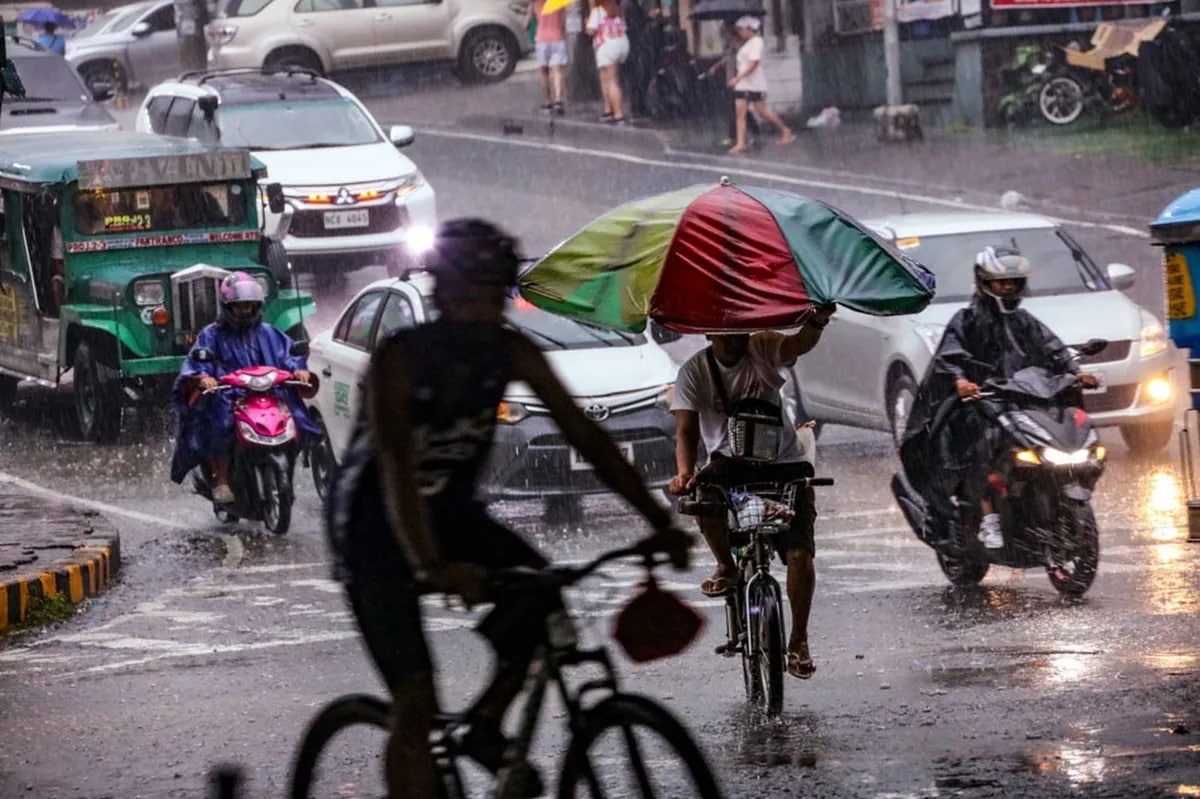 Habagat brings rain to Metro Manila, other parts of Luzon, Visayas ...