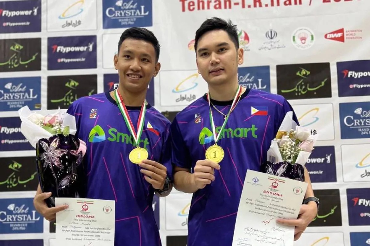 Badminton: Alvin Morada, Christian Bernardo rule Iran tourney | ABS-CBN ...