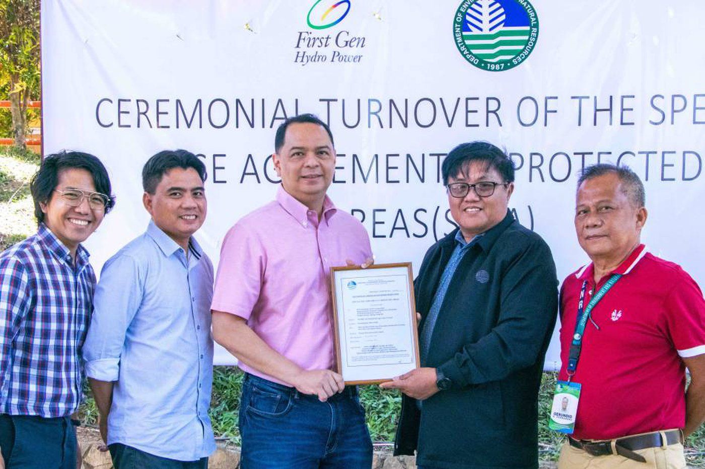 First Gen unit inks special use deal with DENR for 120-MW Aya hydro project | ABS-CBN News