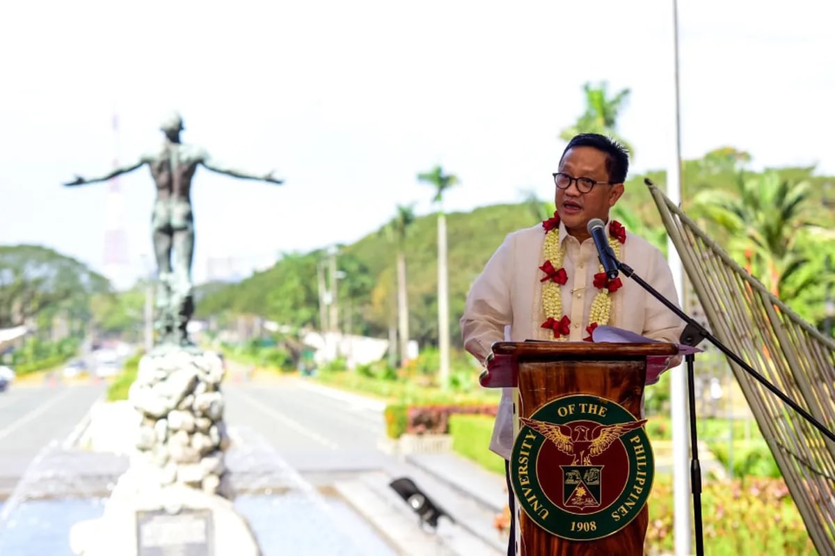 Angelo Jimenez begins 6-year term as UP president | ABS-CBN News