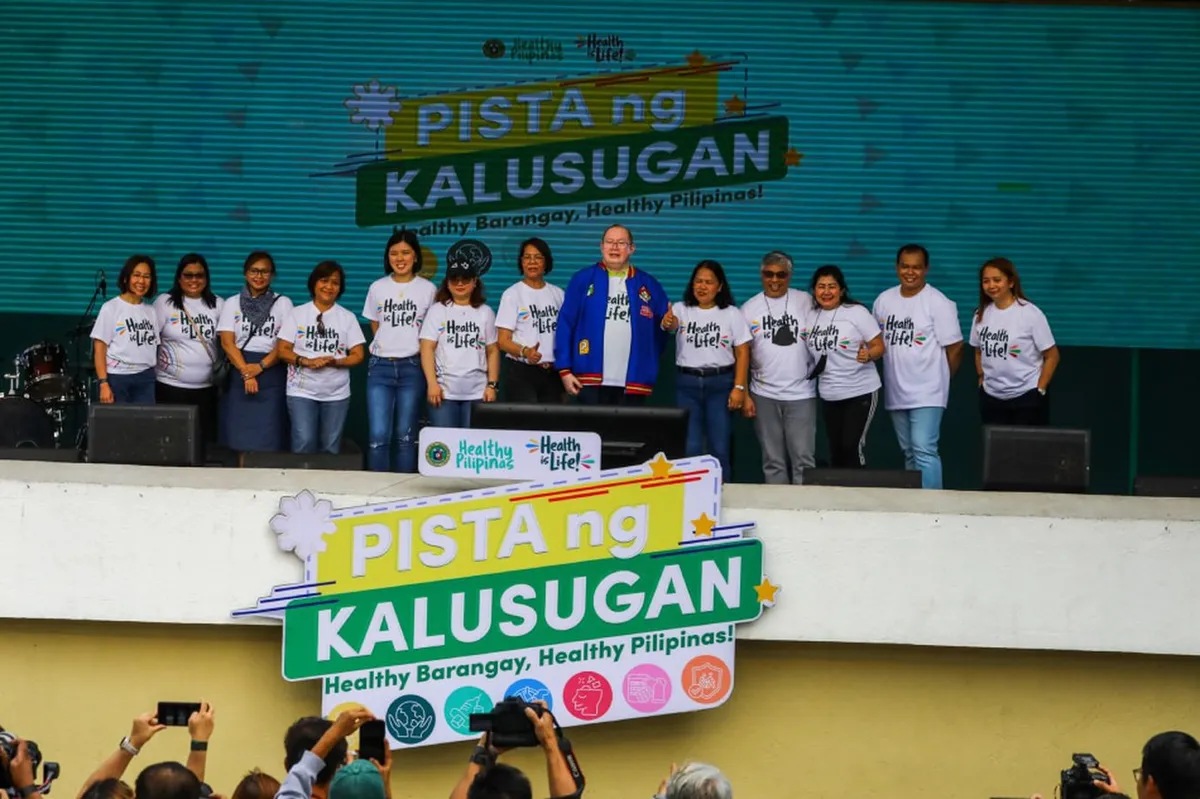 'Pista ng Kalusugan' inilunsad para isulong ang health literacy | ABS ... 'Pista ng Kalusugan' inilunsad para isulong ang health literacy | ABS ...