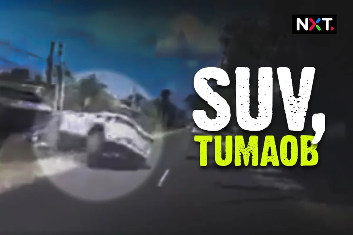 SUV, tumaob | ABS-CBN News