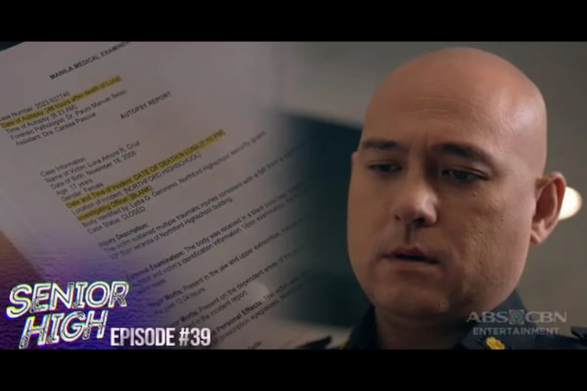Senior High: Darius, natanggap ang autopsy report ni Luna | Episode 39 ...
