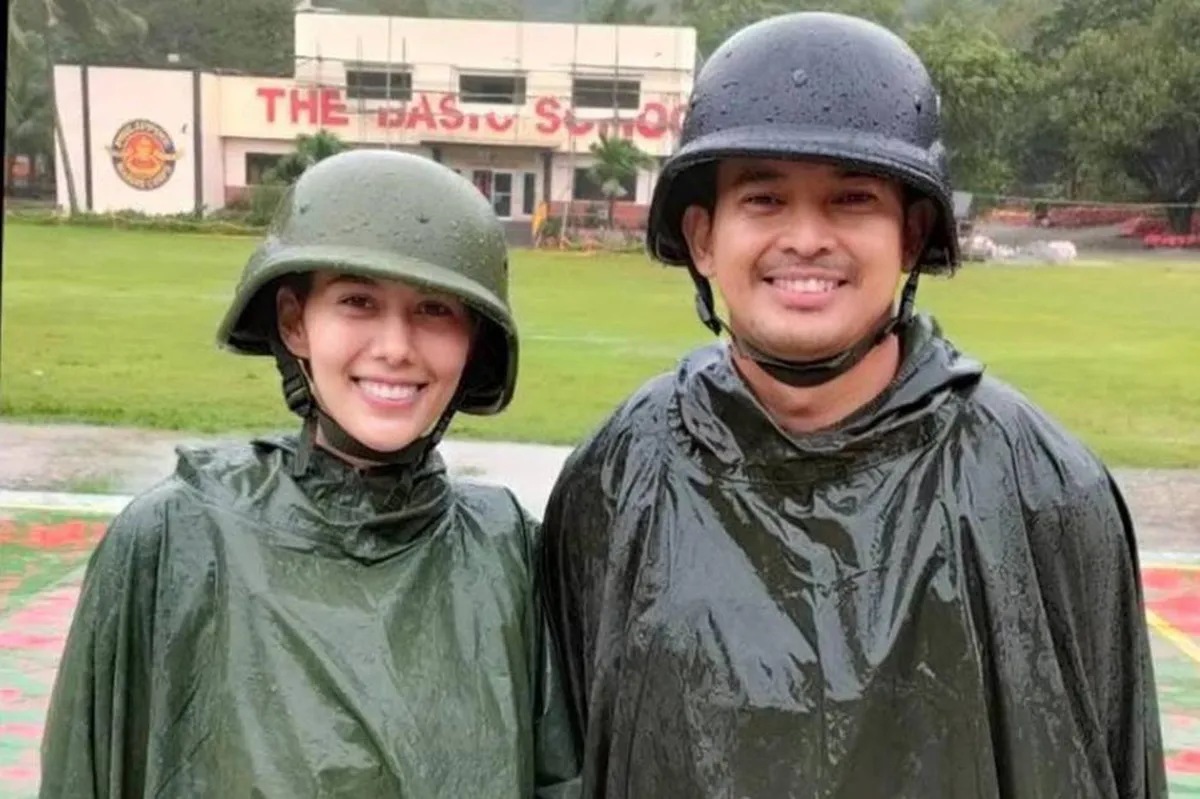 Vickie Rushton, Jason Abalos are now Philippine Navy reservists | ABS ...