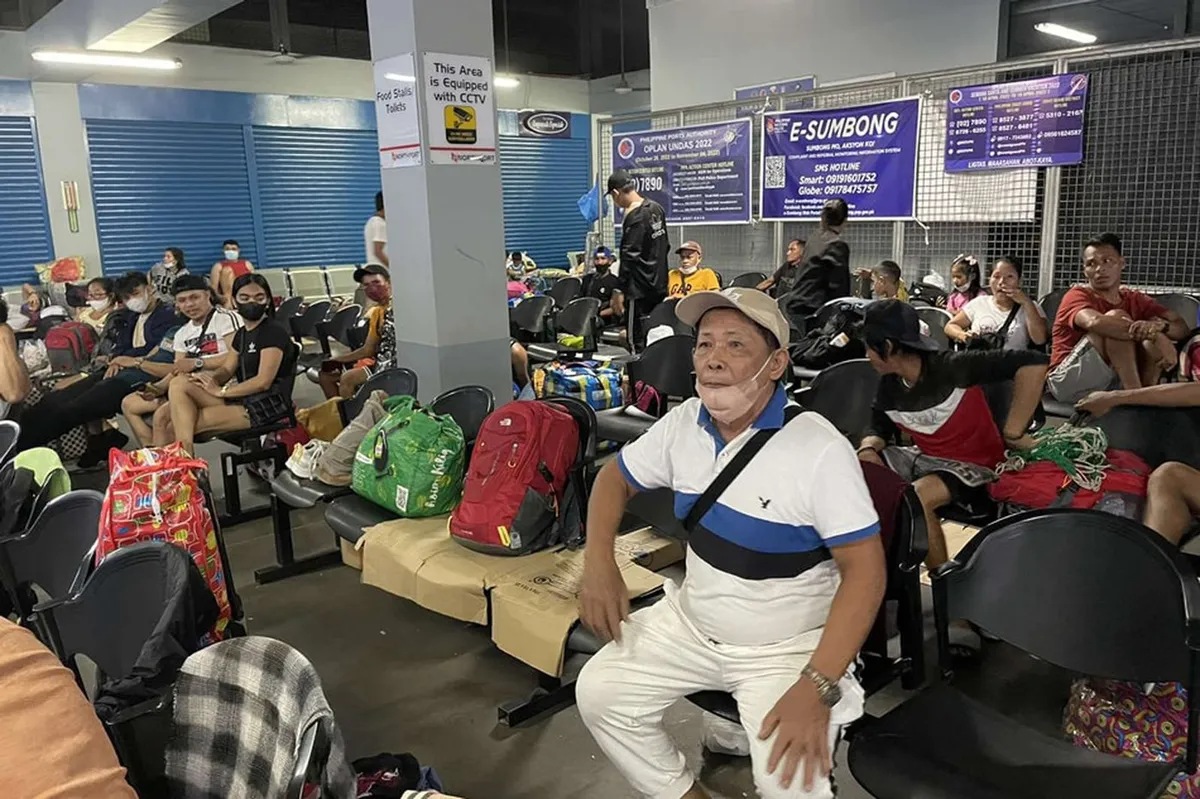 Some passengers at Manila North Port Harbor have been stranded for 5 ...