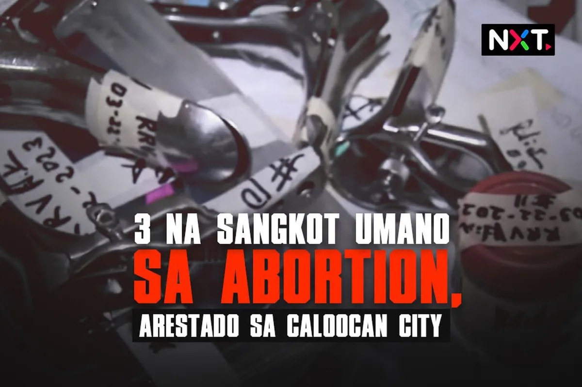 3 na sangkot umano sa abortion, arestado sa Caloocan City | ABS-CBN News