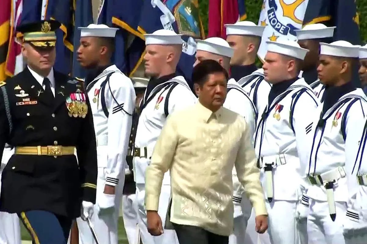 Marcos binigyan ng full military honors sa Pentagon | ABS-CBN News Marcos binigyan ng full military honors sa Pentagon | ABS-CBN News