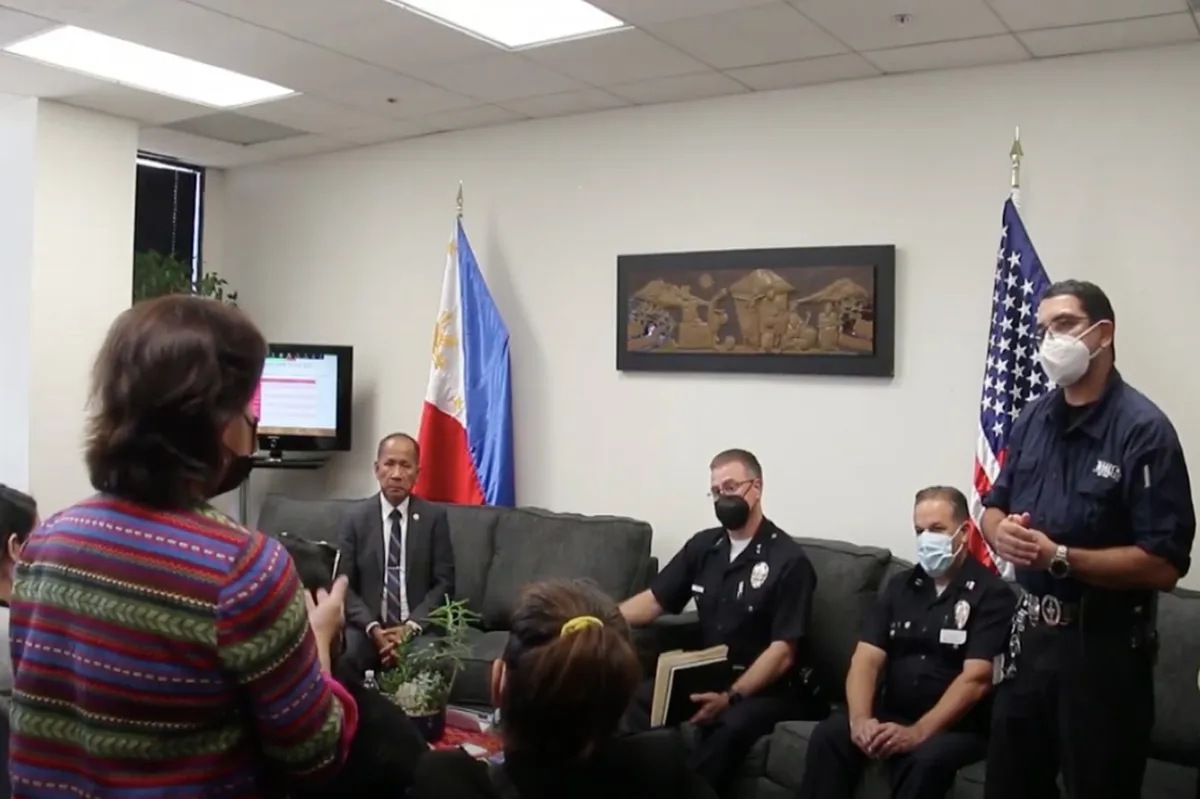 PH LA Consulate, LAPD hold 'Hate Crime Town Hall' with Roque family ...