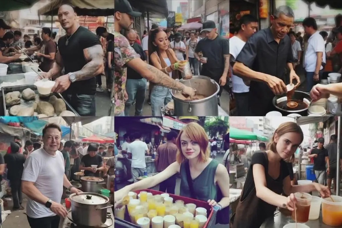 Kwento ni Marc Logan: Mga sikat mistulang nag-Divisoria sa tulong ng AI ...