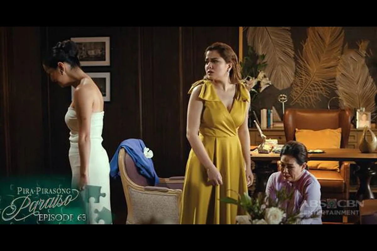 Pira-Pirasong Paraiso: Amanda, lumuhod sa paghingi ng tawad kay Diana ...