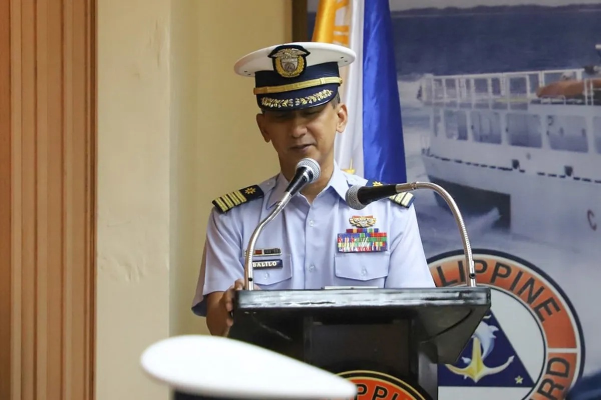 PCG spokesperson Balilo promoted to rear admiral rank: Palace | ABS-CBN ...