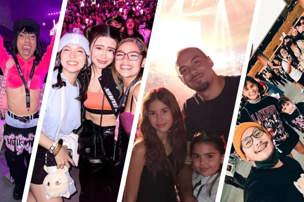 LOOK: Celebrities become fans at Blackpink's PH shows | ABS-CBN ...