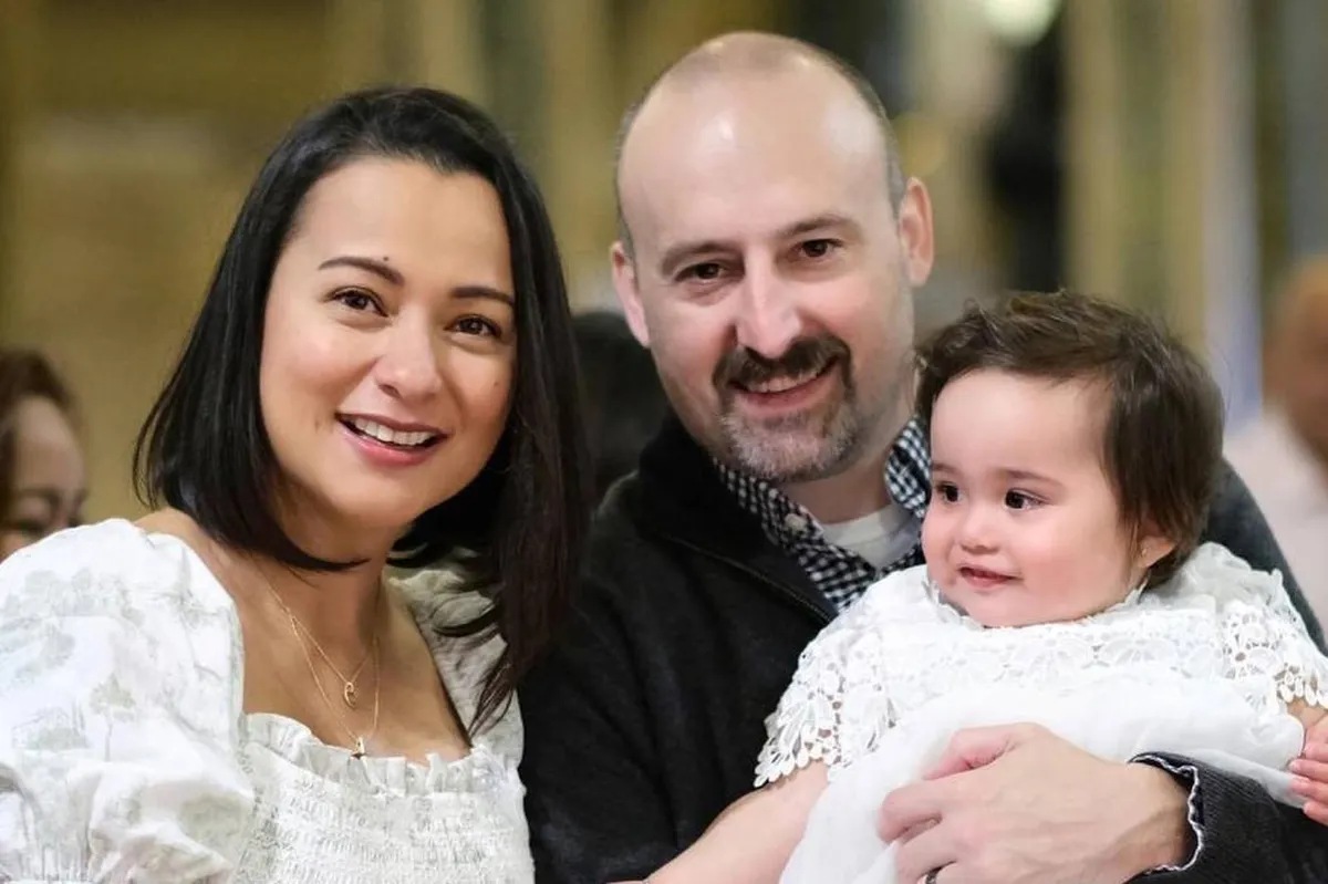 LOOK: Beth Tamayo's daughter gets baptized | ABS-CBN Entertainment