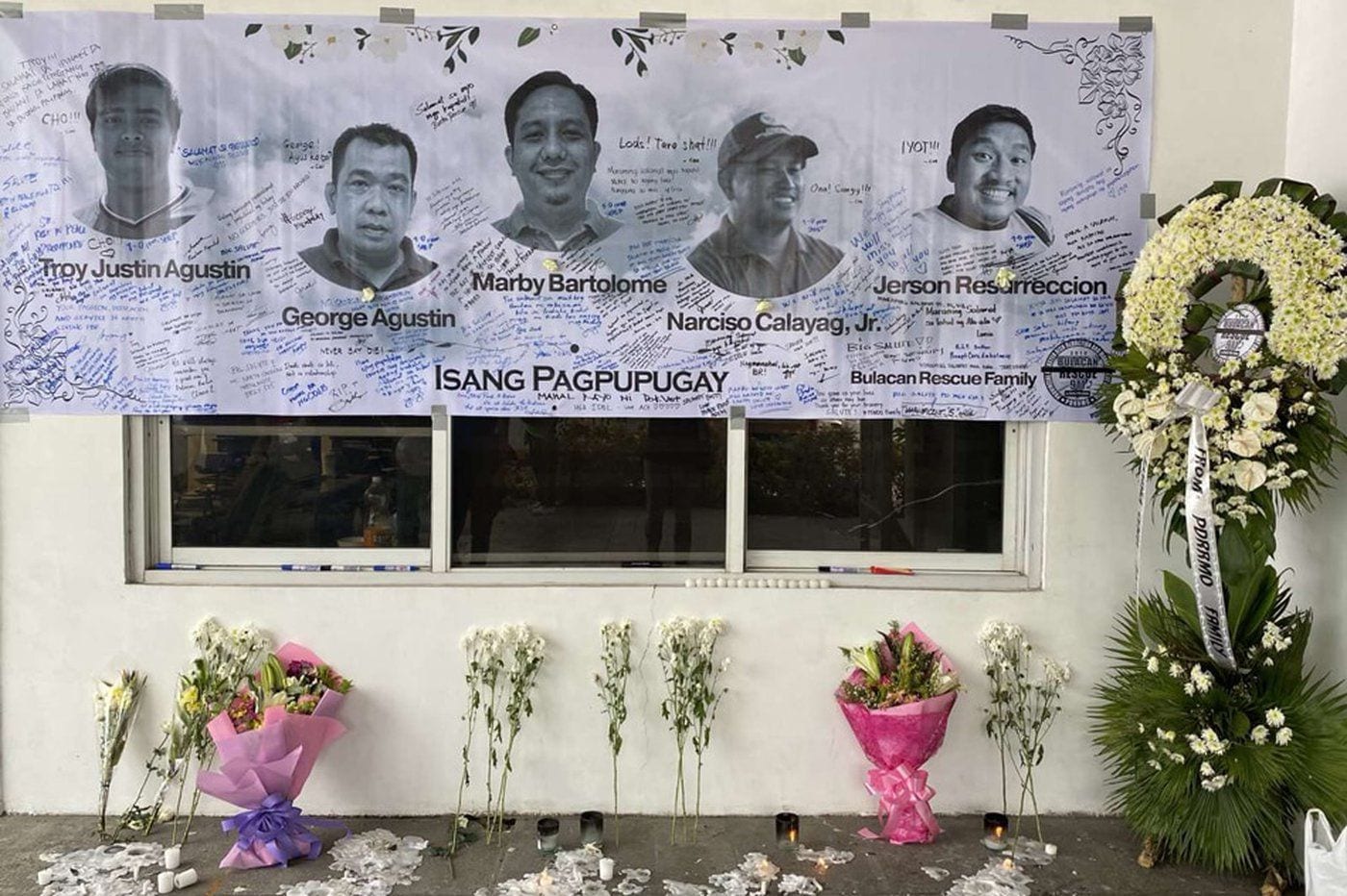 'Luksang parangal': Bulacan mourns, hails hero rescuers | ABS-CBN News