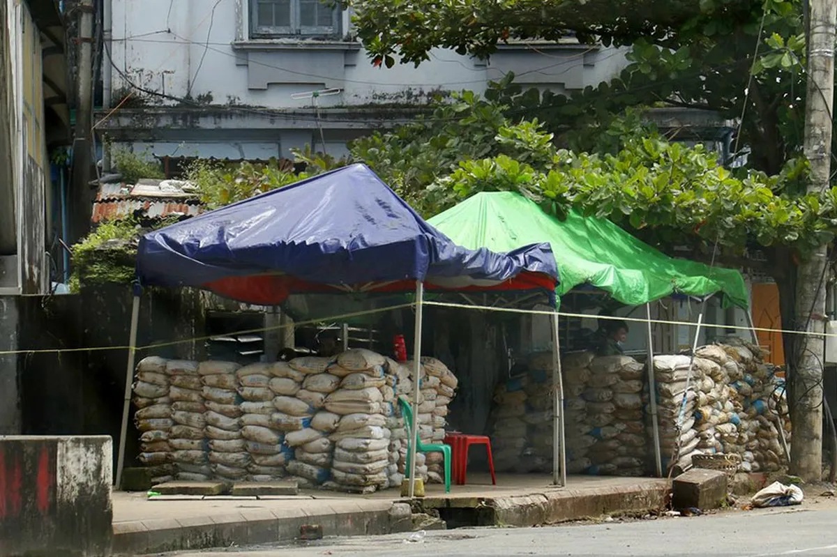 Fighting flares between junta, rebels in southern Myanmar | ABS-CBN