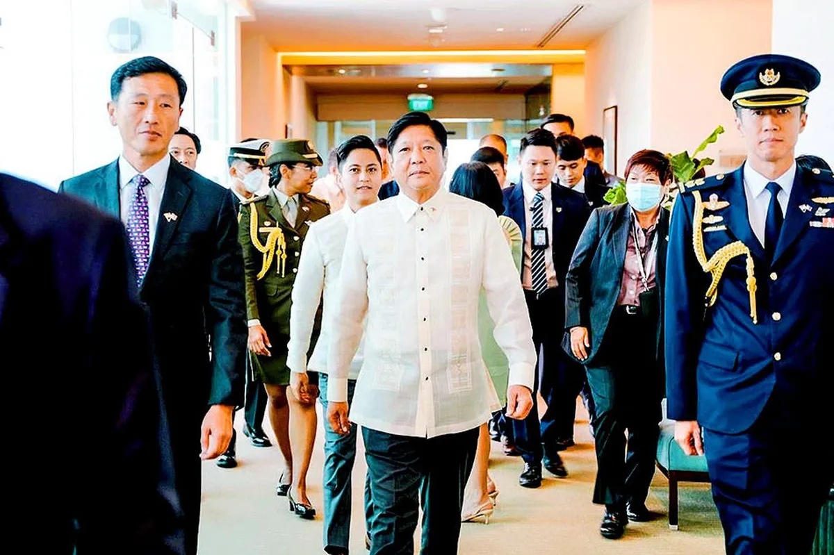 Marcos Jr. arrives in Singapore for 2-day state visit | ABS-CBN News